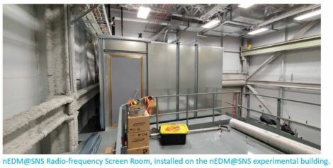 Radio-frequency Shield Room Installed – ORNL | nEDM